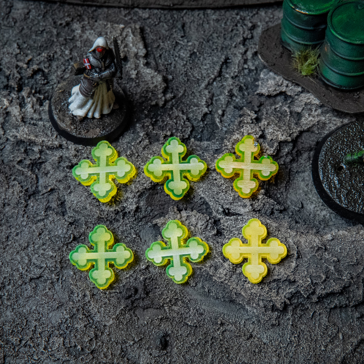 Trench Crusade Blessing Markers - Holy and Unholy – J15 Games