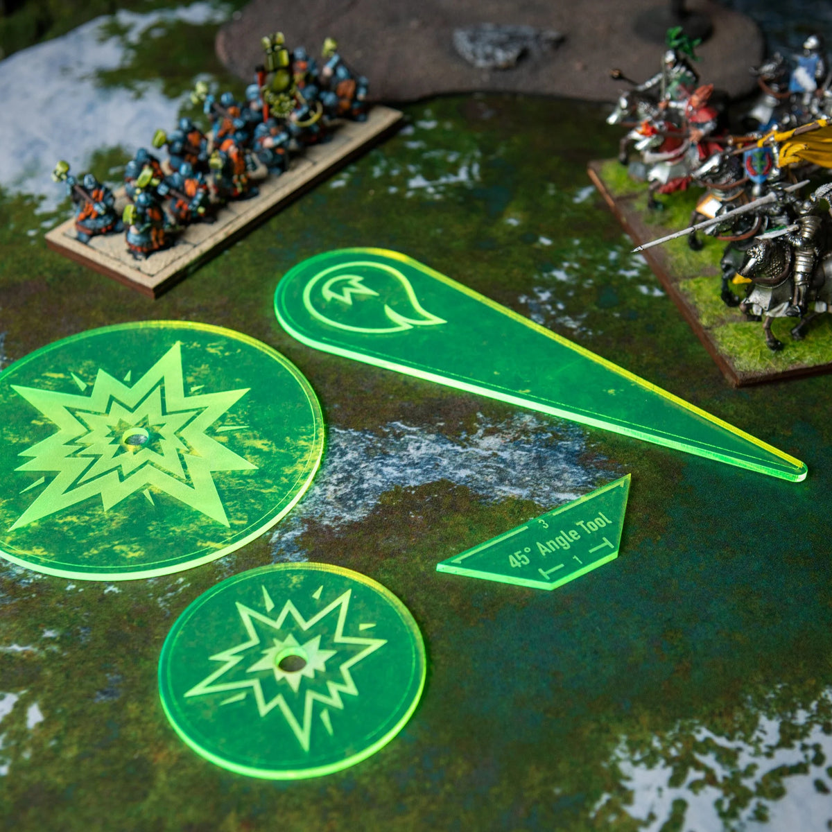 Acrylic Blast Template Set for The Old World – J15 Games